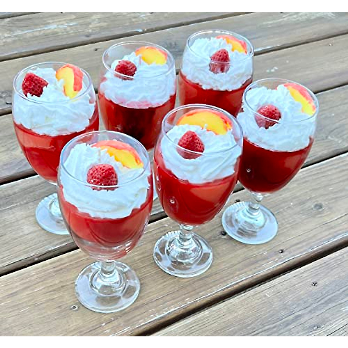 Tamese's Creations Mixed Drink Candles (Strawberry Peach Daiquiri Candle)