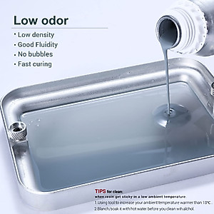 DR.3D ABS-Like 3D Printer Resin, LCD UV Fast Curing Resin, 405nm Photopolymer Drillable Resin for LCD 3D Printing,1000g White