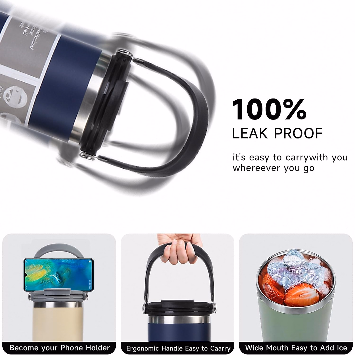 Facdiary 30oz Tumbler With Straw Lid Vacuum Sealed Insulated Cup Reusable Stainless Steel Water Bottle Trave for Water, Iced Tea or Coffee (Green)