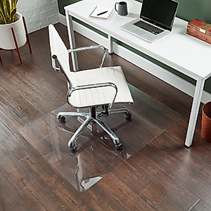 Oculus by Dimex Polycarbonate Office Chair Mat for Carpet and Hard Floors, 36" x 48" x 0.06" Mat, Clear Mat for Office Chair, Protects Floors Under Home Office Computer Desk, Ships Flat, Clear