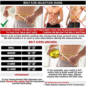 RDX Weight Lifting Belt Gym Exercise Workout, 6 inch Leather Padded Lumbar Back Support Men Women, 10 Adjustable Holes, Powerlifting Bodybuilding Deadlift, Squat Fitness Strength Training Equipment