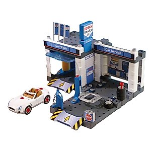 Klein Theo Bosch Car Repair Station Premium Toys for Kids Ages 3 Years & Up