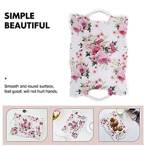 Vintage Decorative Tray Towel Tray Storage Tray Dish Plate European Fruit Trays Rings Chain Bracelets Earrings Trays Cosmetics Jewelry Organizer for Home Kitchen L