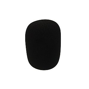 Tetra-Teknica Extra Extra Large Foam Windscreen for MXL GENESIS, Audio Technica, and Other Large Microphones, Color Black