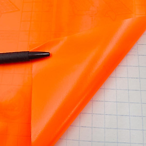 Yifely Solid Color Peel & Stick Shelf Liner Removable Drawer Paper for Covering Home Furniture School Old Lockers, Orange, 17.7 Inch by 9.8 Feet