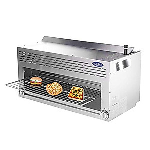 CookRite ATCM-36 Commercial Infrared Cheese Melter Natural Gas Countertop 36" - 43,000 BTU