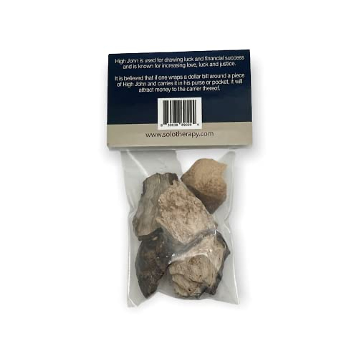 Solo Therapy High John The Conqueror Root, 0.5 oz, Ipomoea Jalapa, High John Root, for Spells, Magick, Charms, Drawing Luck, Financial Success, Increasing Love, Luck and Justice