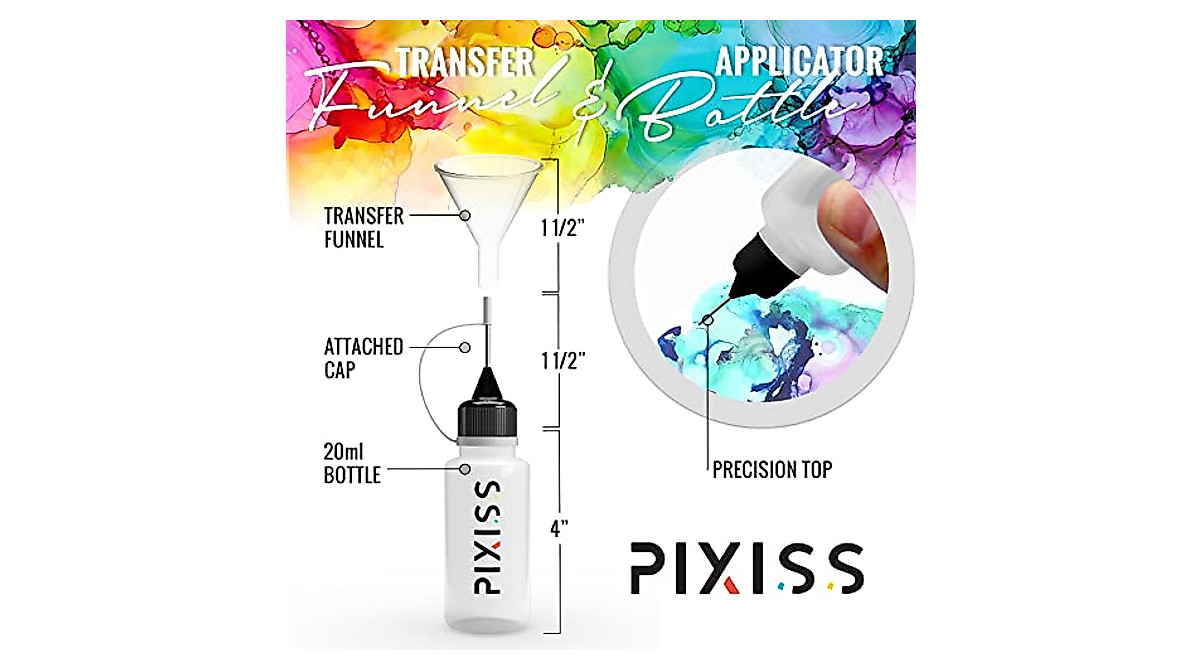 Pixiss Gold Alcohol Ink for Stunning Resin Art