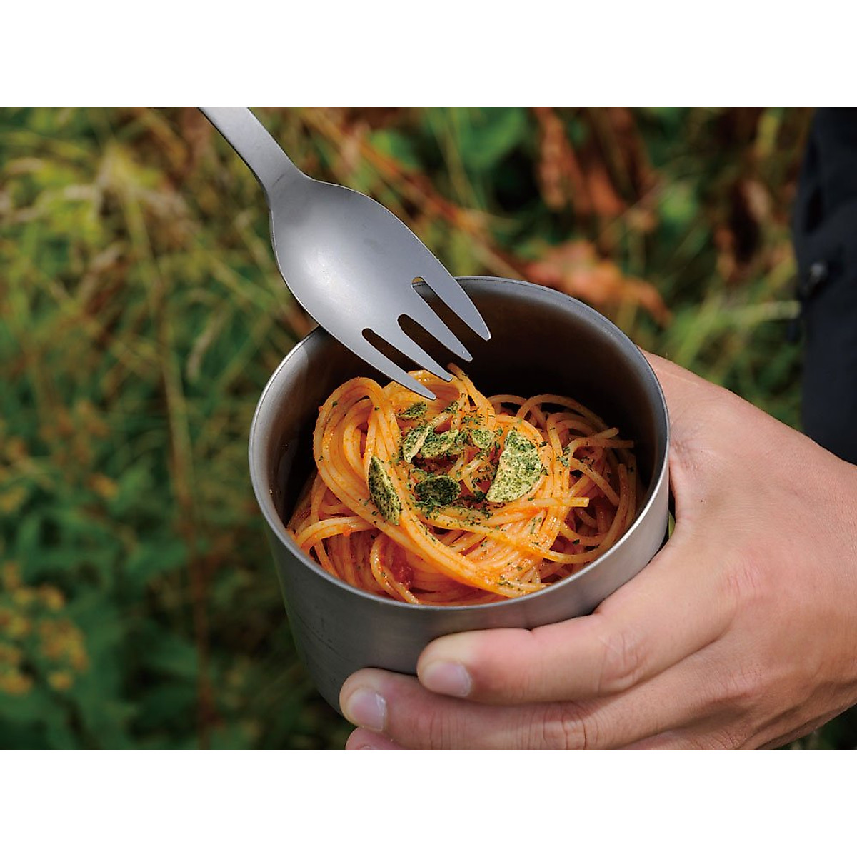 Snow Peak Titanium Foon - Durable and Lightweight Titanium - 1.3 x 6.4 in