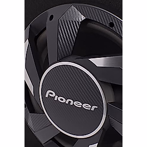 PIONEER TS-WX1210AM - Powerful 12-inch Active Subwoofer with Built-in Amplifier, 1300 Watts Peak Power, and Compact Design for Deep Bass