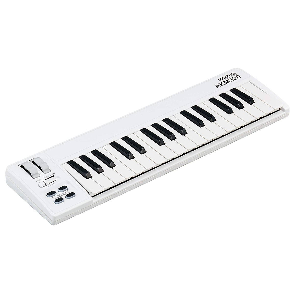 midiplus AKM320 32 key MIDI Keyboard Controller, white