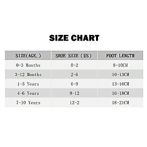 VWU Baby Toddler Kids Ankle Crew Socks with Grips Unisex Warm Thick Cotton Winter Socks 3-12 Months 6 Color