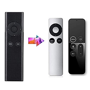 LuckyStar MC377LL/A Universal Replacement Remote Control fit for Apl 2/3/4k TV Box, Compatible with Mac/Music System/iPhone/iPad/iPod