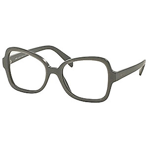 Prada PR 25SV - UFG1O1 Eyeglass Frame MATTE ALLUMINIUM GREY w/DEMO LENS 53mm