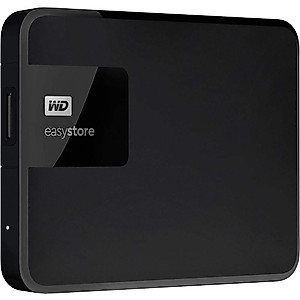 WD Easystore 1TB External USB 3.0 Portable Hard Drive - Black WDBDNK0010BBK-WESN