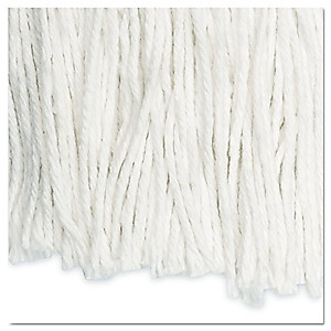 Boardwalk 2024Rea Cut-End Wet Mop Head Rayon No. 24 White