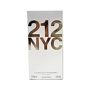 212 NYC by Carolina Herrera for Women Eau de Toilette Spray, 2 Ounce