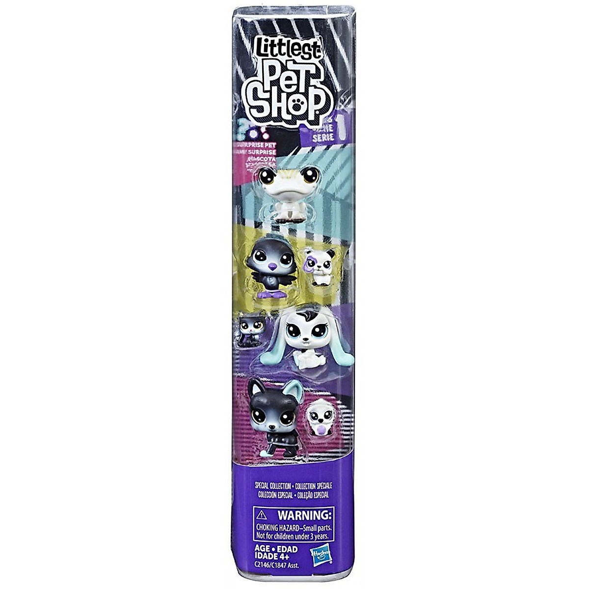 Littlest Pet Shop Black & White Pet Friends, Collection 1