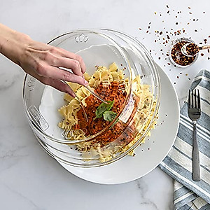 Nordic Ware Plastic Deluxe Microwave Cover, Clear (Set of 2)