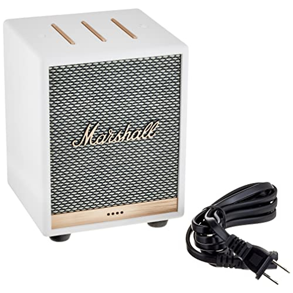 Marshall Uxbridge Home Voice Speaker with Amazon Alexa Built-in, White