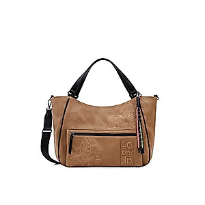Desigual Accessories PU Shoulder Bag, Brown