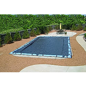 Doheny's Commercial-Grade Water Tubes/Bags for In-Ground Pools | Up to 24-Ga. Super-Duty UV-Protected Vinyl Material (4' Std. Duty 14-Ga. Single Chamber - 12 Pack, Blue)