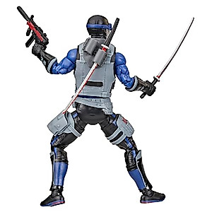 G.I. Joe Classified Series #165, Snake Eyes V4, Collectible 6 Inch Action Figure with 7 Accessories