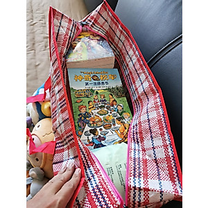 3 pack Woven Moving Storage Bags - Waterproof, Tear-Resistant, Foldable with Dual Zipper - Sizes: 132L, 103L, 58L - For Moving, Office, Bedroom, College Dorm, and Outdoor Use