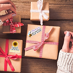 Thank You for Supporting My Small Bzzness Stickers,Thank You Stickers,Handmade Stickers,Small Shop Stickers,Envelopes Stickers for Small Business, Online Retailers,Handmade Goods,500 Labels Per Roll