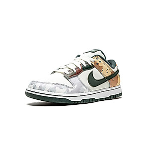 Nike Mens Dunk Low SE DH0957 100 Multi-Camo - Size 10
