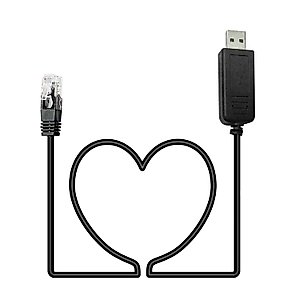 GCSOAR RS485-USB PC Cable Accessory for MPPT Solar Charge Controller via PC Software Monitoring & Setting Parameters (RS485-USB Cable)
