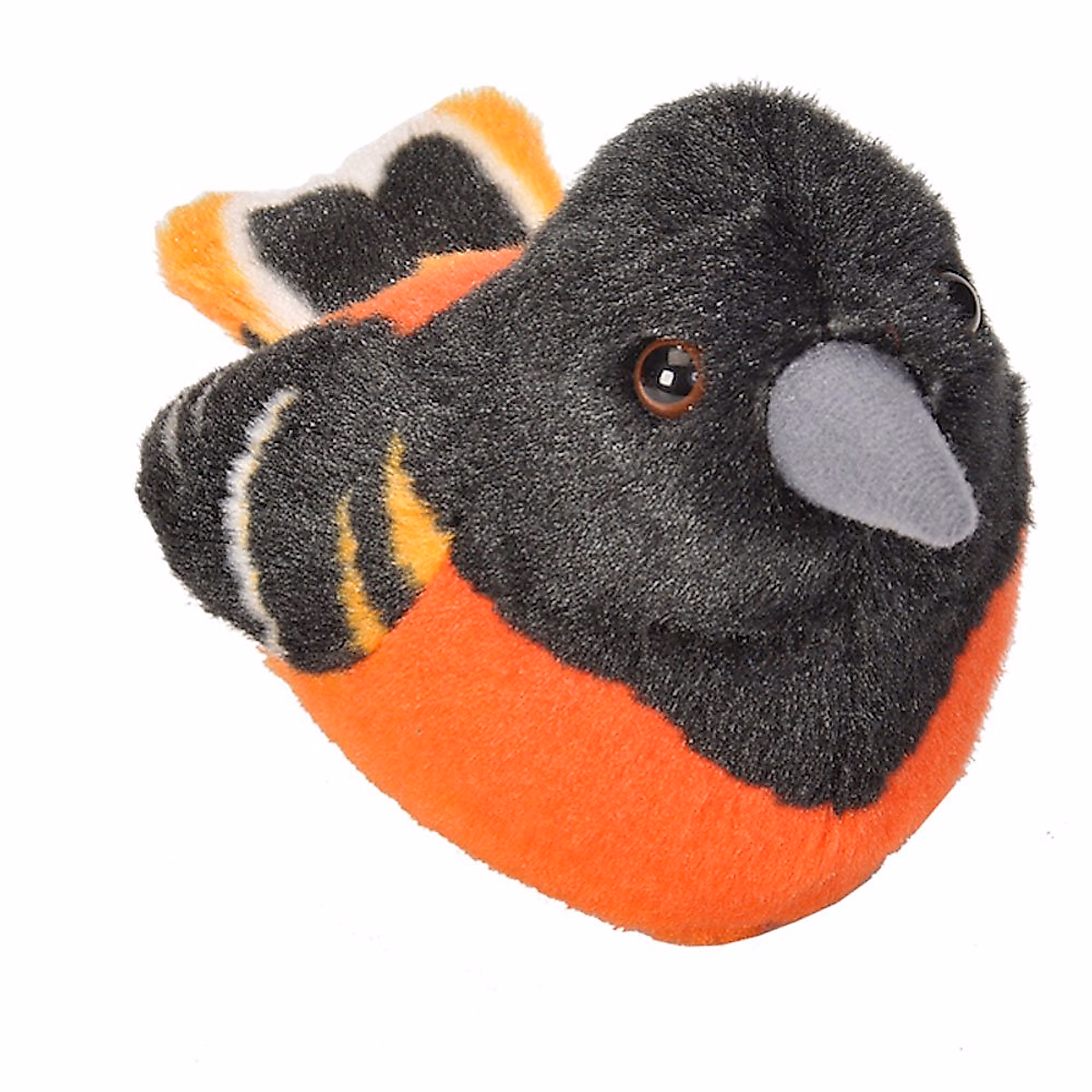 Wild Republic Audubon Birds Collection with Authentic Bird Sounds, Hummingbird, Blue Jay and Baltimore Oriole, Bird Toys for Kids and bird watchers, 5"