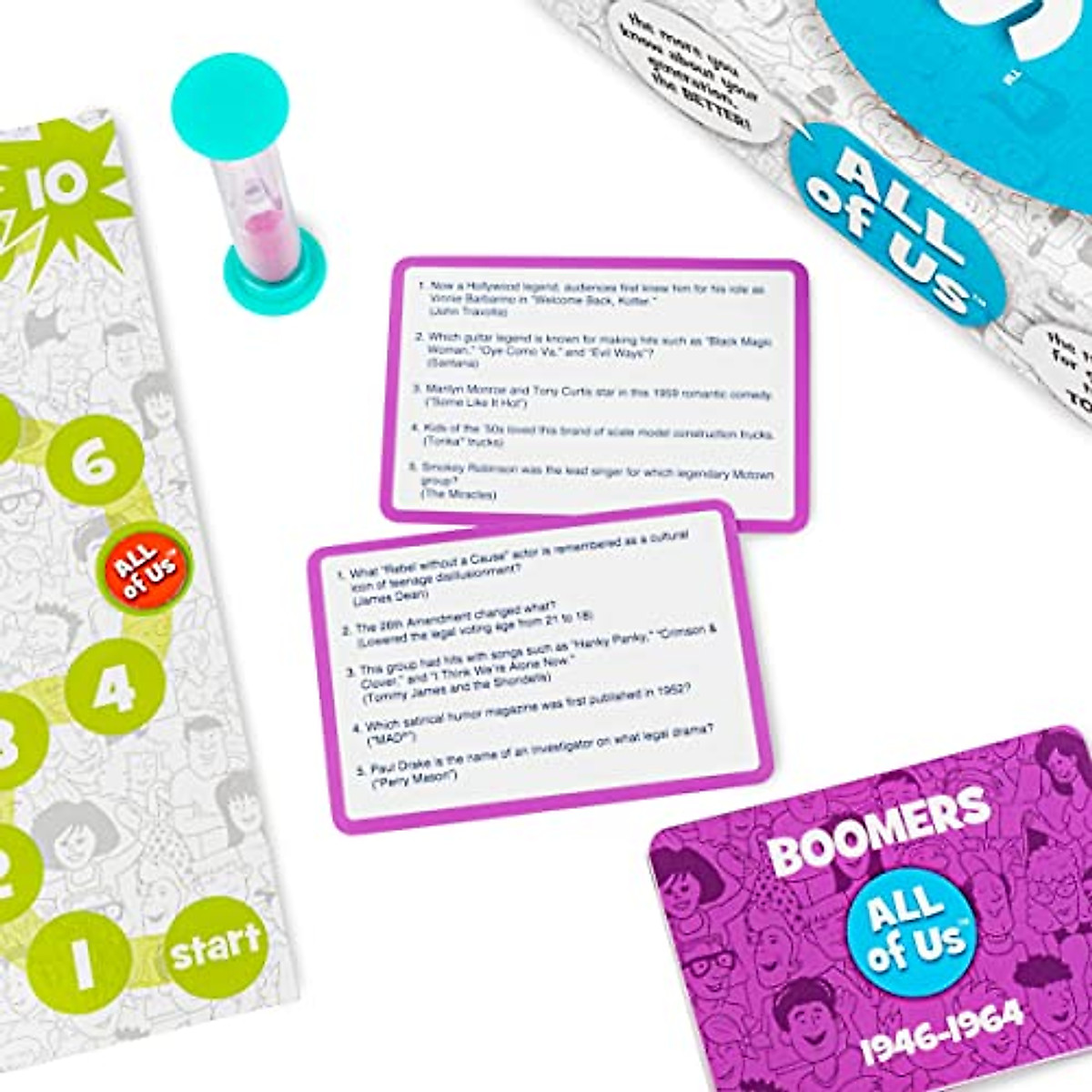 WHAT DO YOU MEME? All of Us - The Family Trivia Game for All Generations - Gen Z, Gen Y, Gen X & Baby Boomers