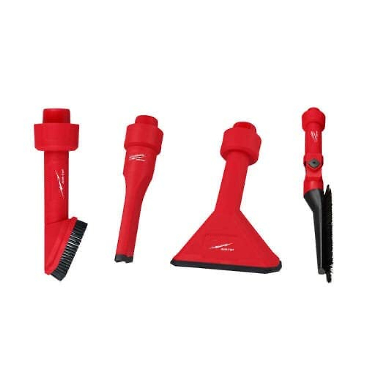 SHISHUVIN Milwaukee 49-90-KIT1 AIR-TIP Nozzle/Rotating Brush/Pivoting Brush Attachment Kit - Vacuum Cleaner Accessories - Resin Material