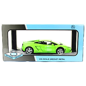 Motor city classics 1:24 2013 Lamborghini Gallardo LP560-4-Green - Optimum Diecast