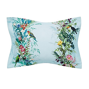 Ted Baker Tropical Elevations 100% Cotton Sateen, 3 Piece Duvet Cover Set, King, Multi, 2D0311D4MU