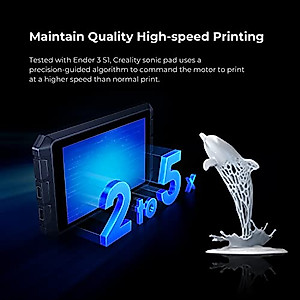 Creality Sonic Pad Based on Klipper Firmware 7 Inch Touch Screen 3D Printer Smart Pad with Higher Printing Speed for Creality Ender 3 Pro/Ender 3 V2/Ender 3 S1/Ender 3 S1 Pro FDM Ender 3D Printers