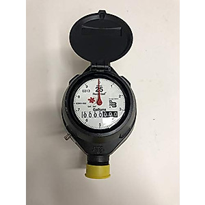 Badger 5/8x3/4 M25 Poly Water Meter Direct Read Gallon
