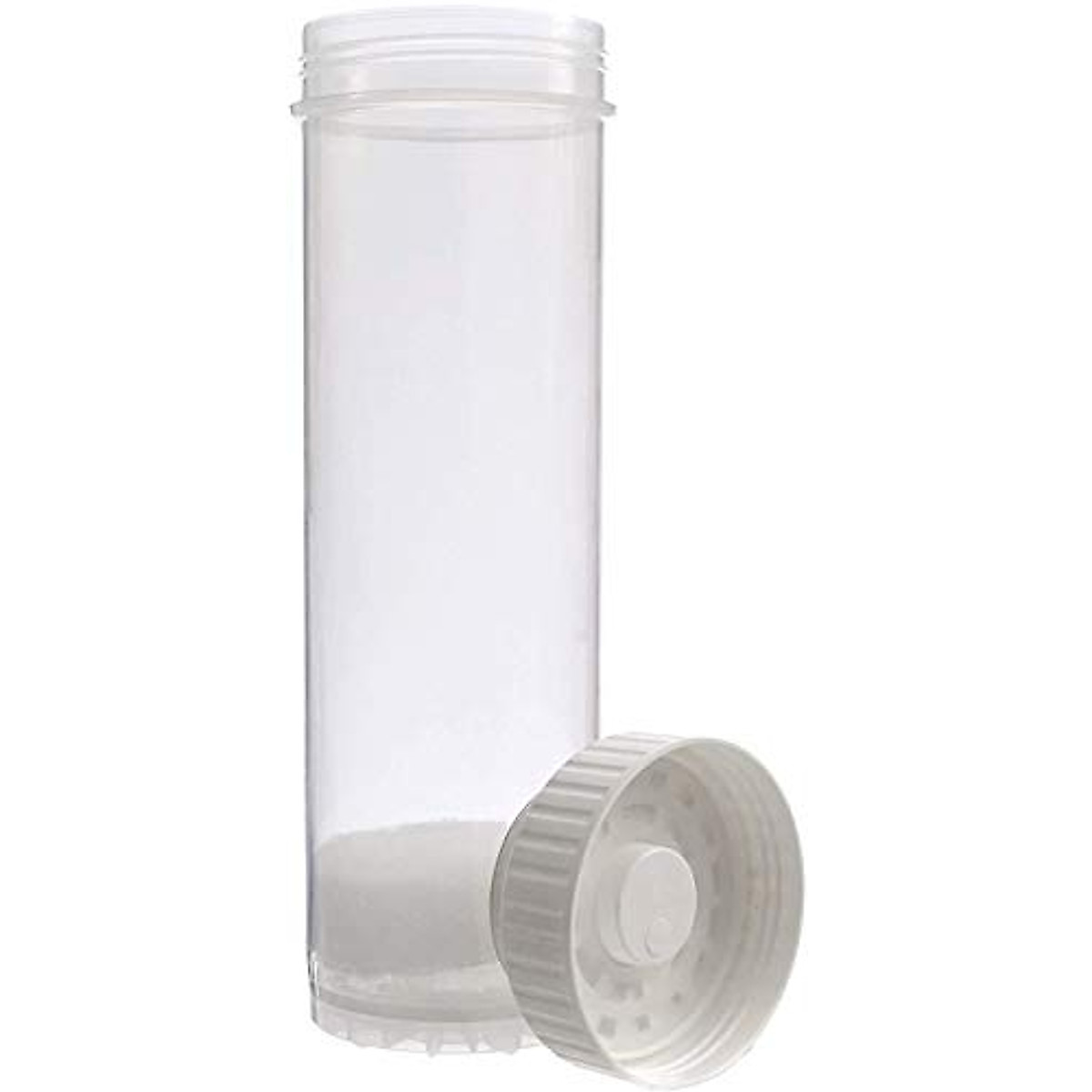 Empty, Clear Refillable Reusable Water Filter Cartridge Universal (2.5" x 10") for DI Resin and Other Media Sold by Oceanic Water Systems