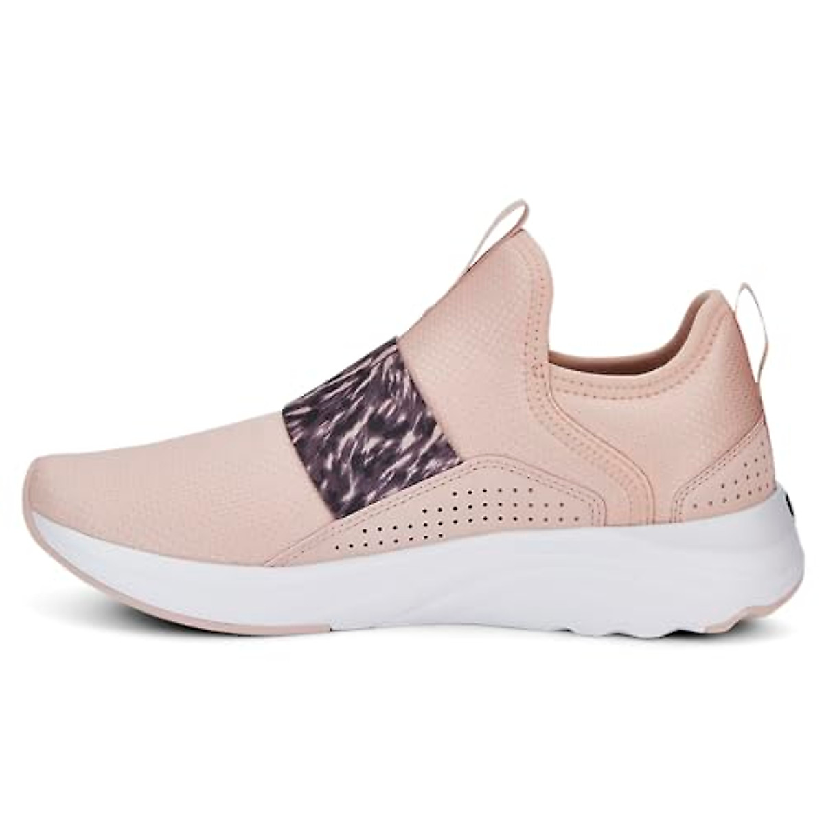 PUMA Women's SOFTRIDE Sophia Slip On Sneaker, Rose Quartz-Dusty Plum, 8