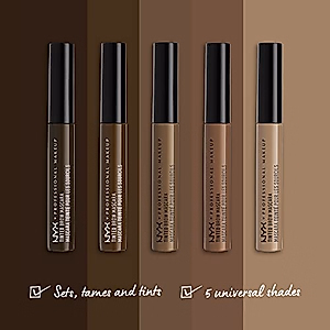 NYX PROFESSIONAL MAKEUP Tinted Eyebrow Mascara, Espresso