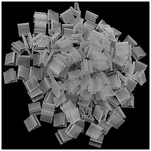 AYLIFU Transparent Balloon V-shaped Clip Plastic V-shaped Balloon Clip Wedding Creative Balloon Clip Wedding Party Halloween Sealed Balloon Clip 150 pieces