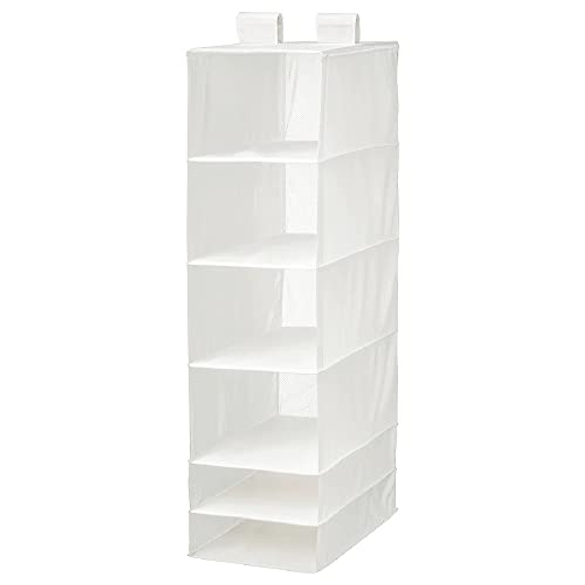SKUBB Organizer with 6 Compartments, White 13 ¾x17 ¾x49 ¼ Inches Fits Pax Wardrobe Frames, 22⅞ Inches Deep
