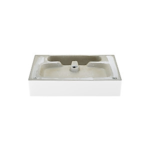 Swiss Madison Well Made Forever SM-CS771 Claire 24" Console Sink, Glossy White