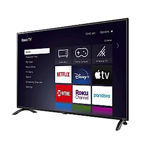 Element 50" 4K 2160p Roku Smart LED TV with HDR - E4AA50R (Renewed)