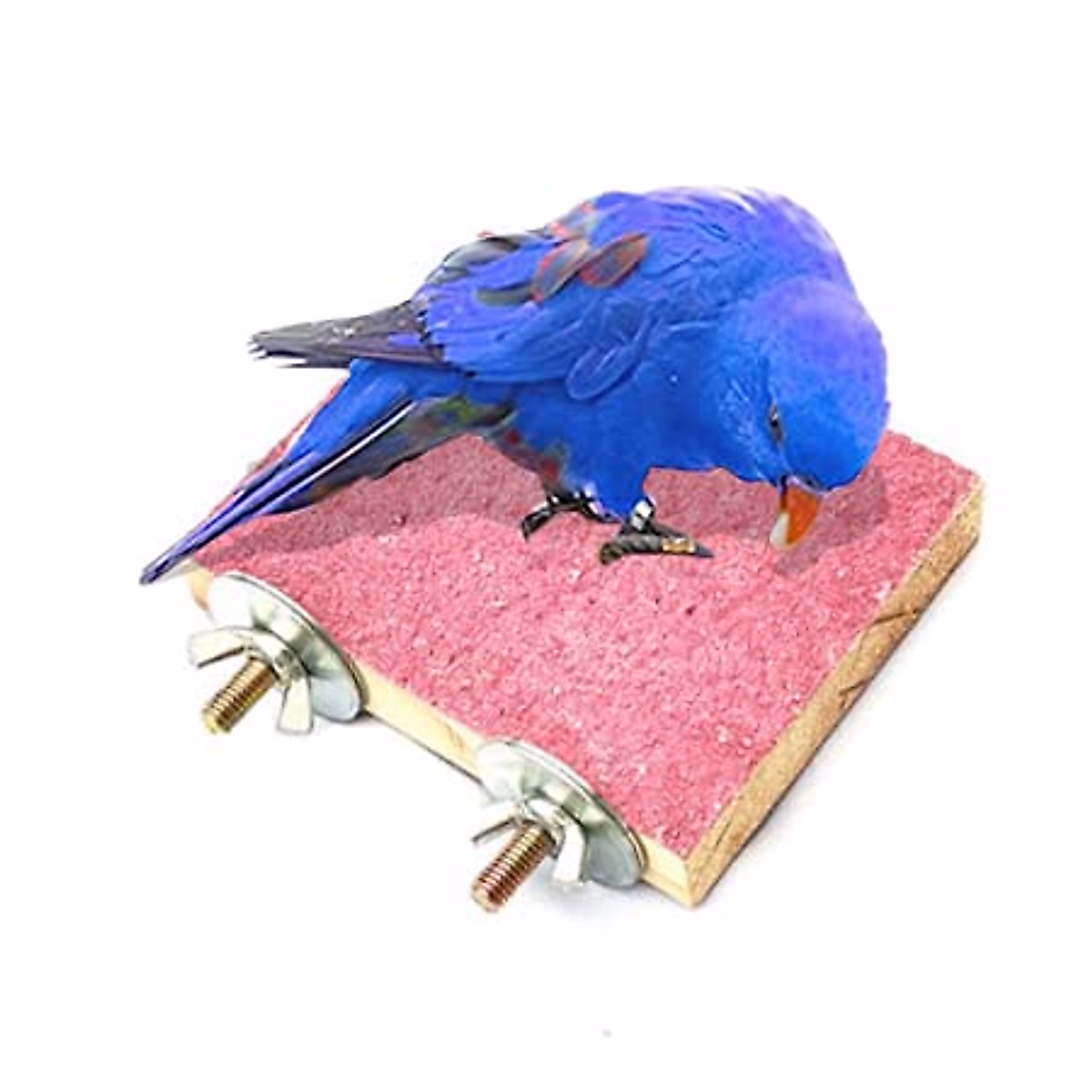 3 Pcs Bird Stand Platform, Wood Playground Paw Grinding Clean, for Pet Parrot, Rat Mouse Cage Accessories Exercise Toys, Random Color