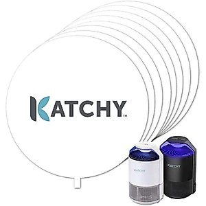 KATCHY Insect Trap 8-Pack of Refillable Glue Boards