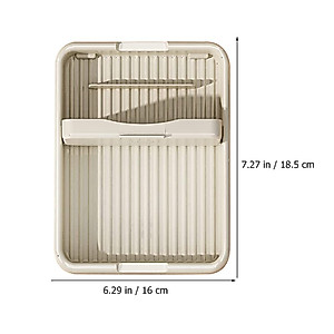 UPKOCH Pot Lid Holder Kitchen Lid Holder White Plastic Foldable Shovel Kitchen Spoon Rest