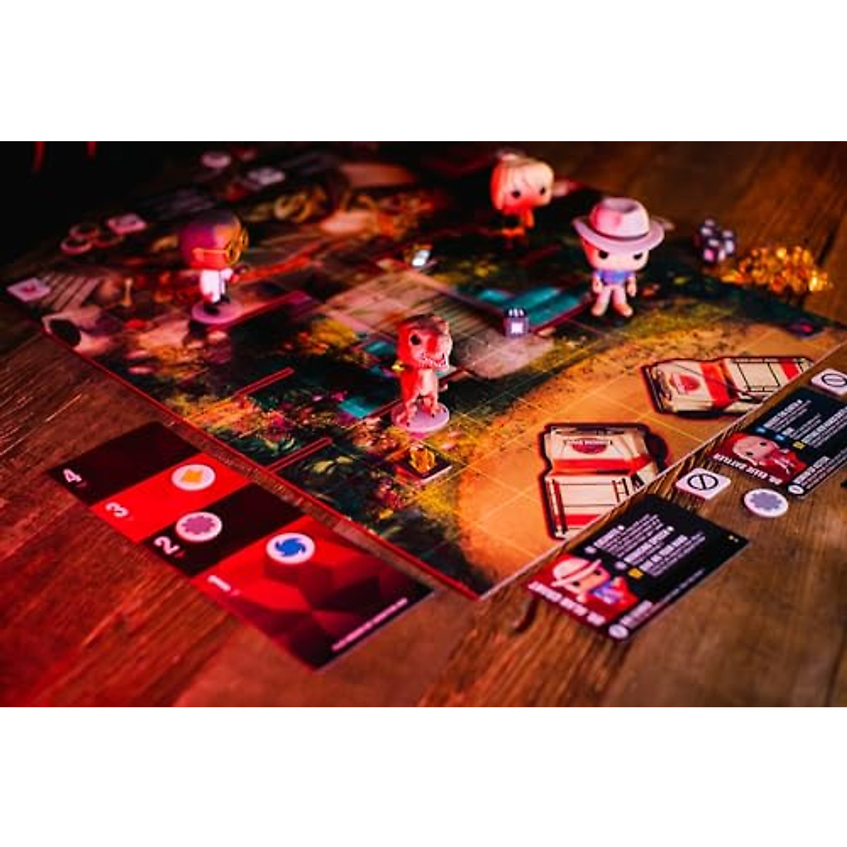 Funkoverse: Jurassic Park 100 4-Pack Board Game,2 TO 4 players, Multicolour