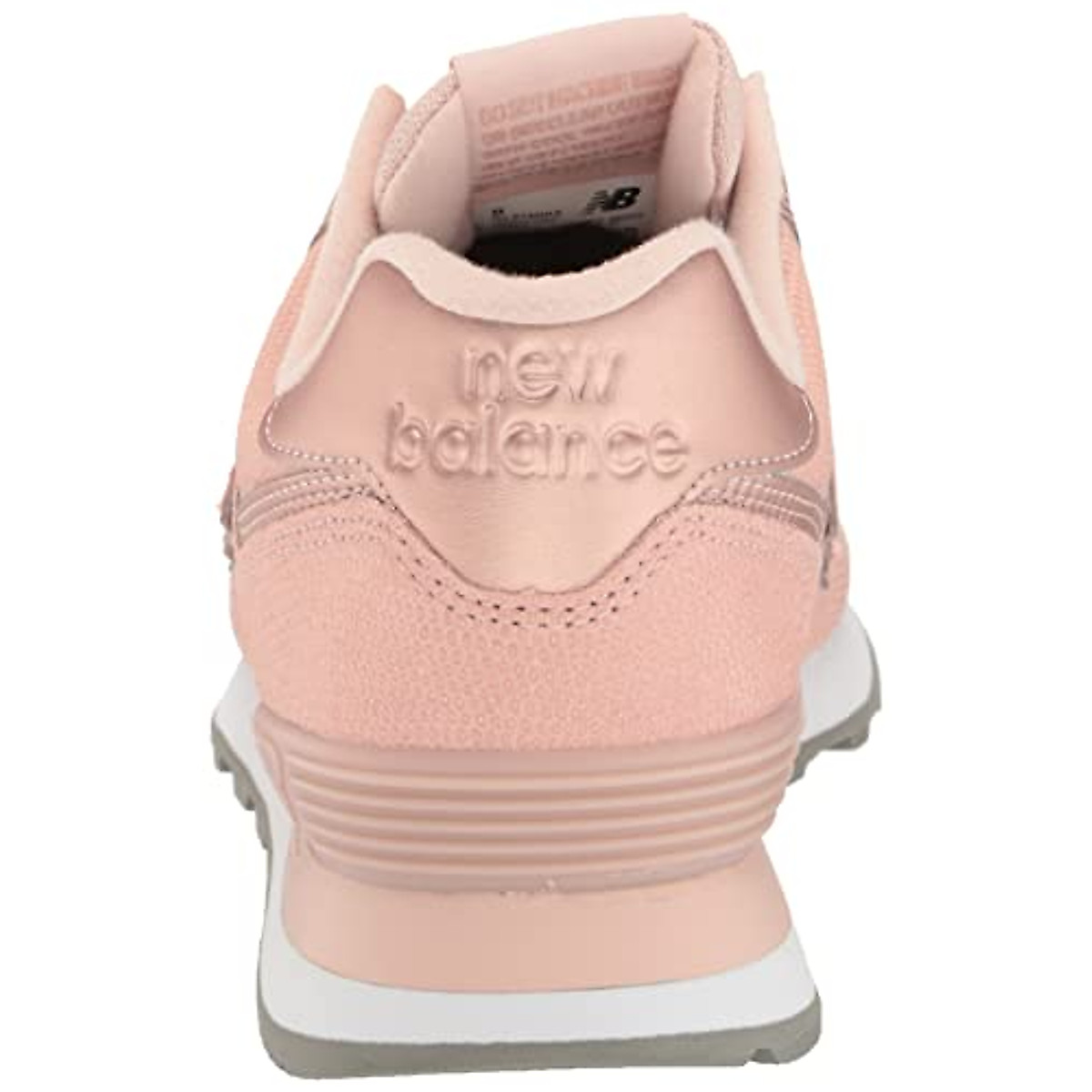 New Balance Women's 574 V2 Embellished Sneaker, Pink/Pink, 7.5